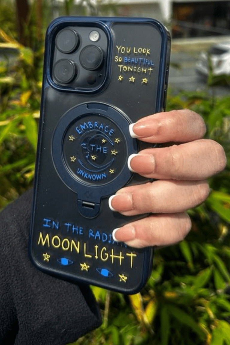 Why I’m Obsessed with My New Luminous Enigma Phone Case - LavandaMichelle