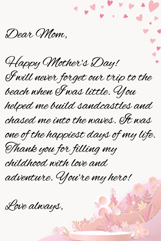 Dear Mom: Sweet Letters to Write This Mother’s Day - LavandaMichelle