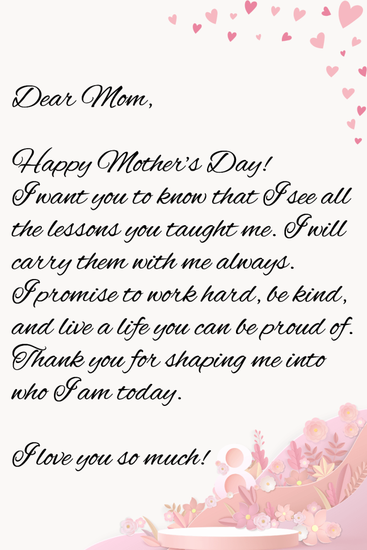 Dear Mom: Sweet Letters to Write This Mother’s Day - LavandaMichelle