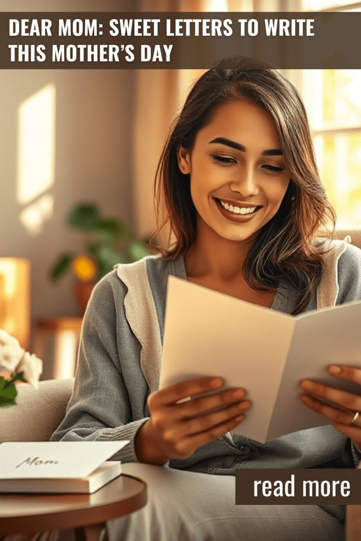 Dear Mom: Sweet Letters to Write This Mother’s Day - LavandaMichelle
