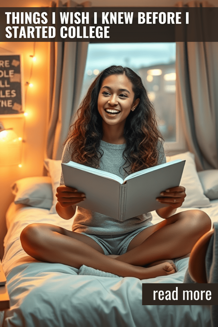 Things I Wish I Knew Before I Started College - LavandaMichelle