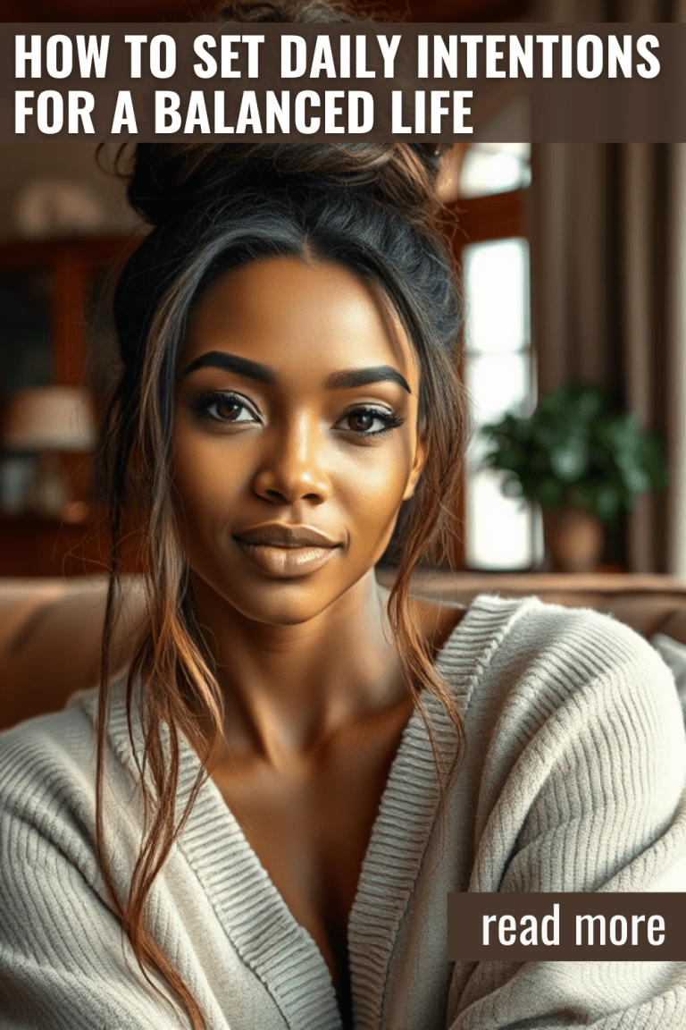 How to Set Daily Intentions for a Balanced Life - LavandaMichelle