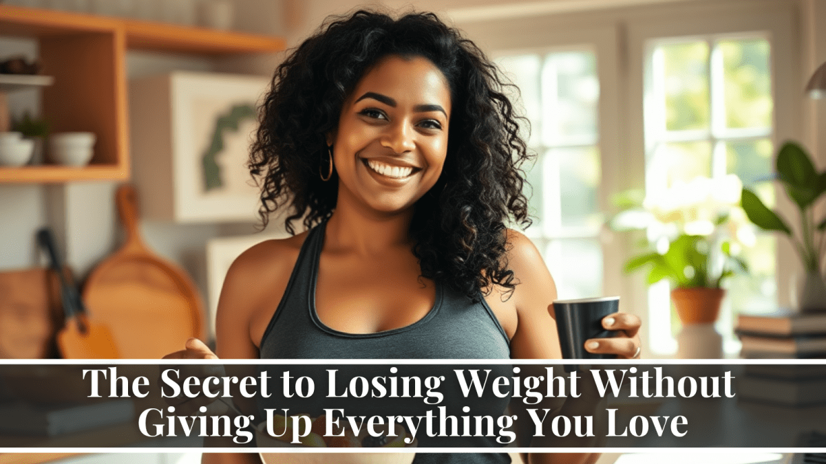 The Secret to Losing Weight Without Giving Up Everything You Love ...