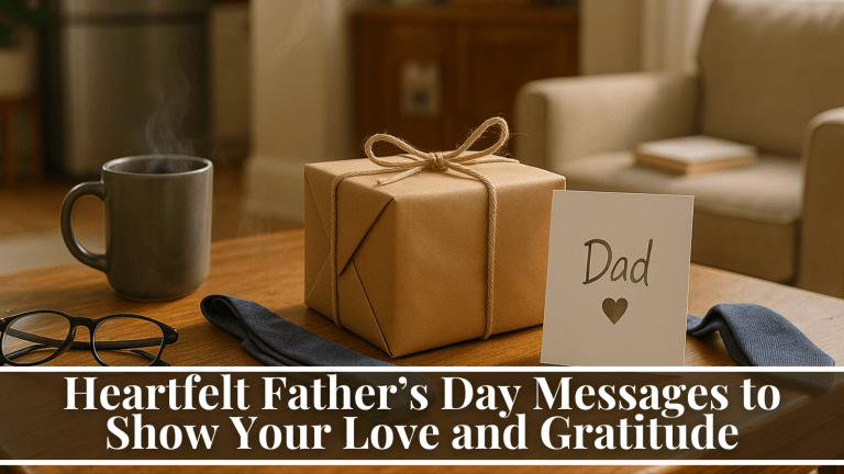 Heartfelt Father’s Day Messages to Show Your Love and Gratitude ...