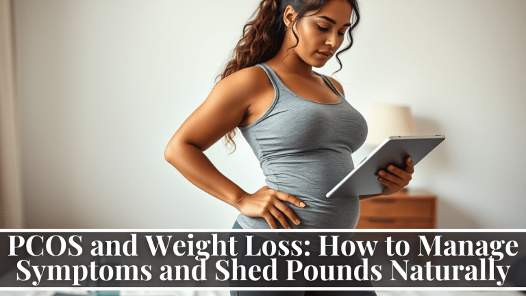 PCOS and Weight Loss: How to Manage Symptoms and Shed Pounds Naturally ...