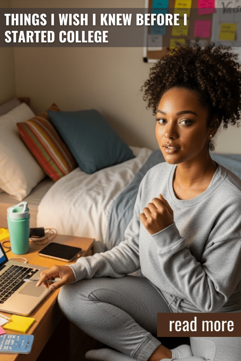 Things I Wish I Knew Before I Started College - LavandaMichelle