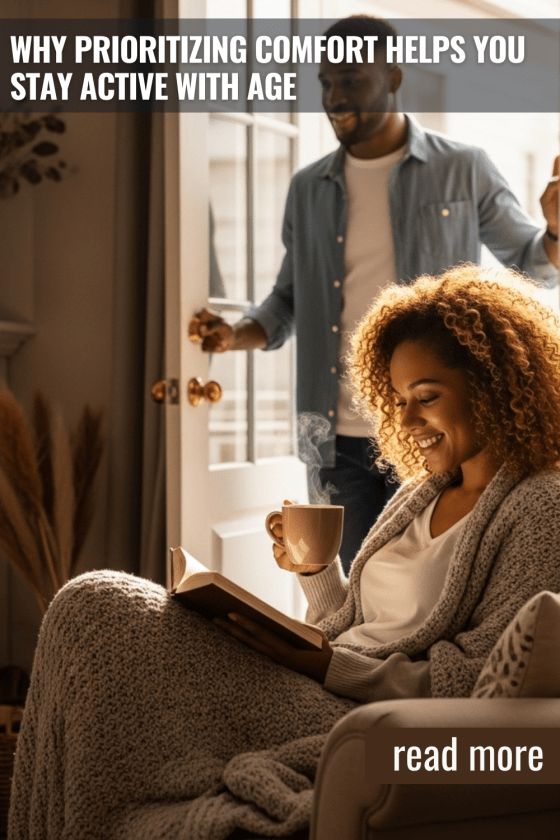 Why Prioritizing Comfort Helps You Stay Active with Age - LavandaMichelle
