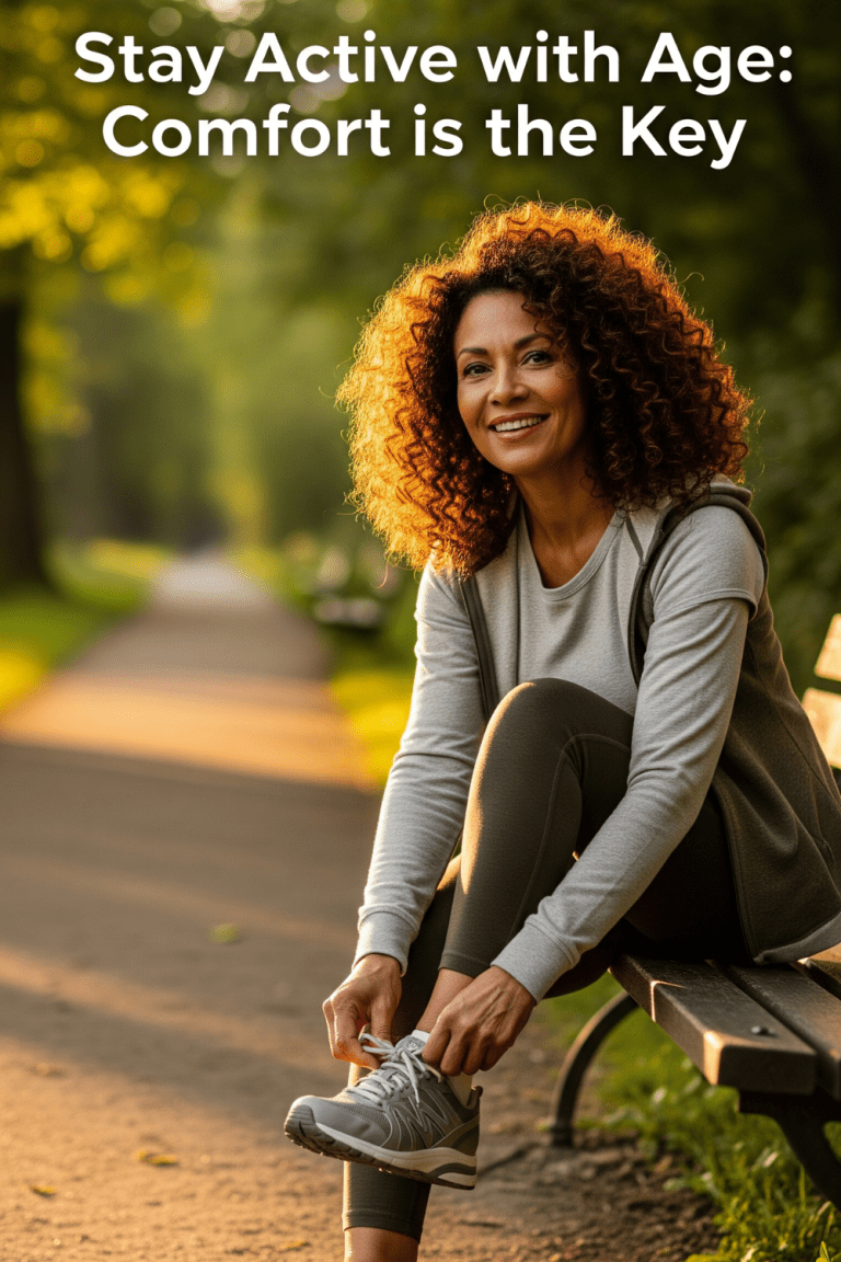 Why Prioritizing Comfort Helps You Stay Active with Age - LavandaMichelle