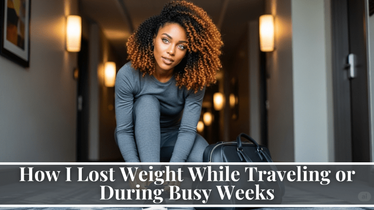 How I Lost Weight While Traveling or During Busy Weeks - LavandaMichelle