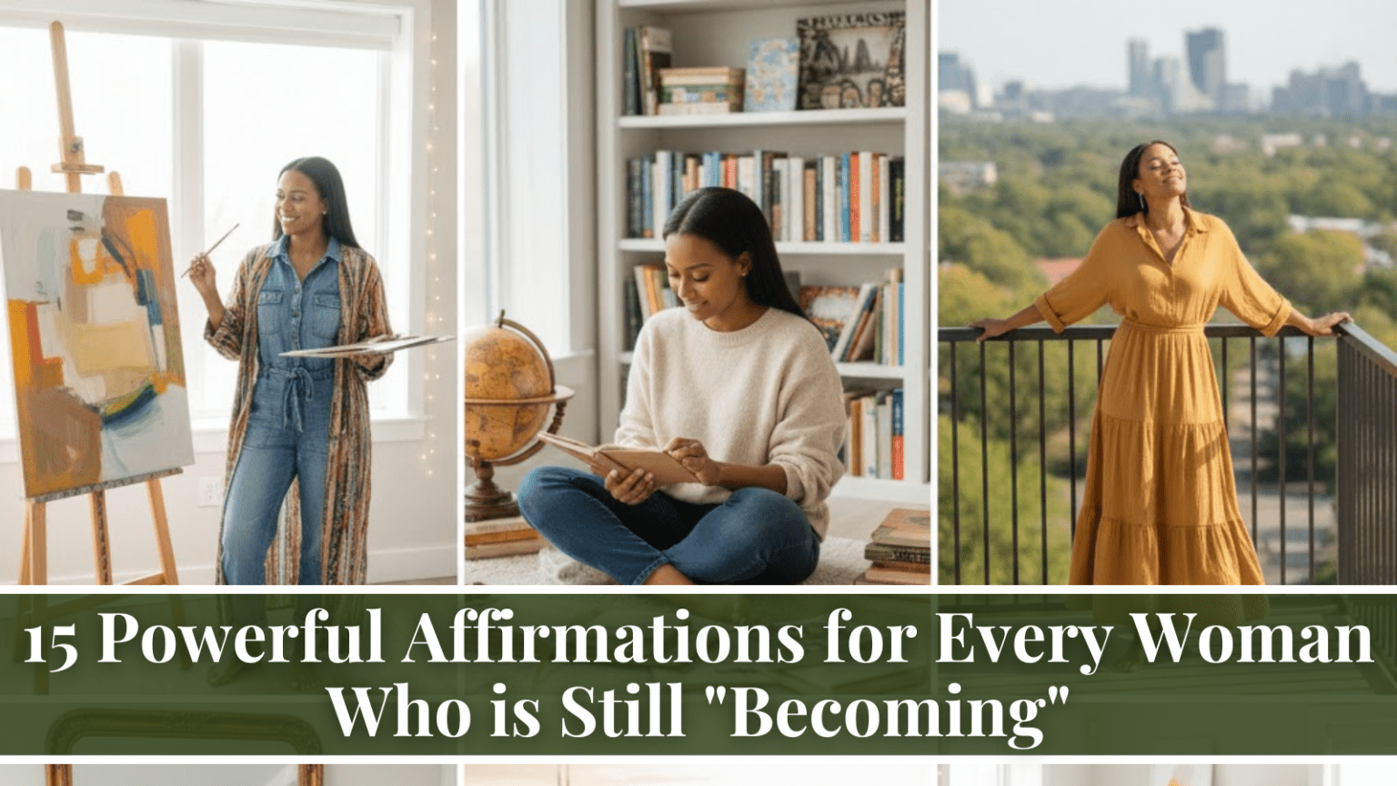 15 Powerful Affirmations for Every Woman Who is Still "Becoming ...