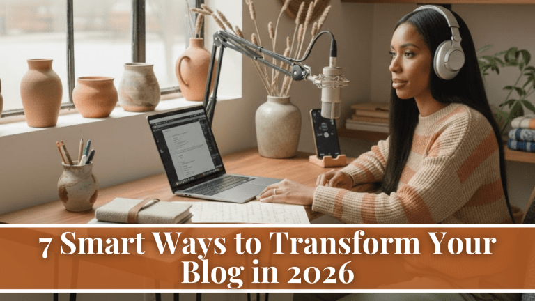 7 Smart Ways to Transform Your Blog in 2026 - LavandaMichelle